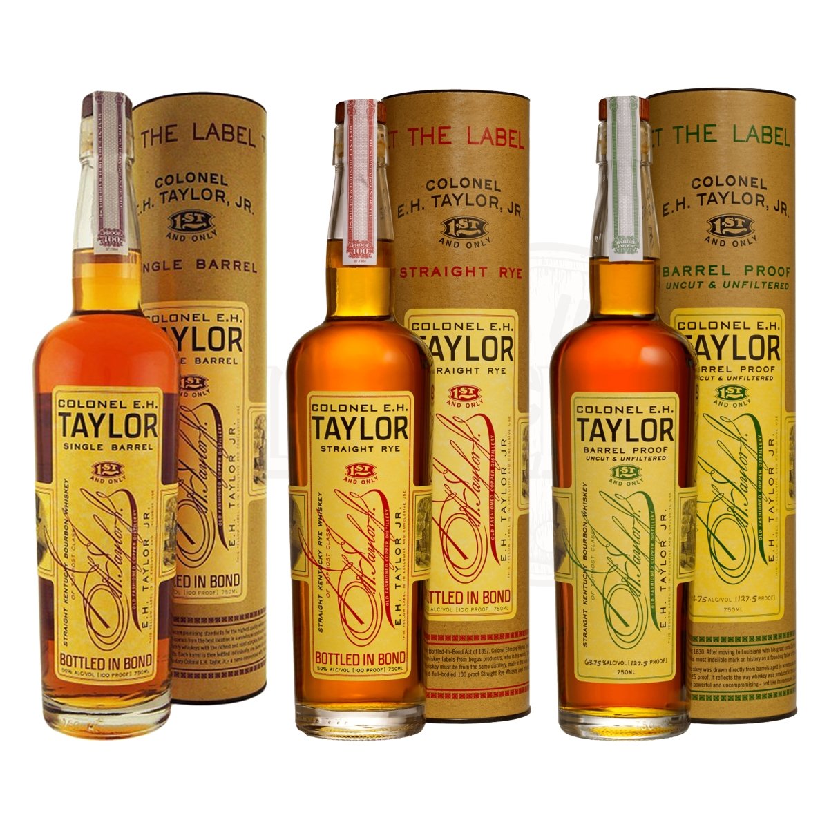 E.H. Taylor Single Barrel & Rye Bundle - Limited Edition – Allocated Outlet