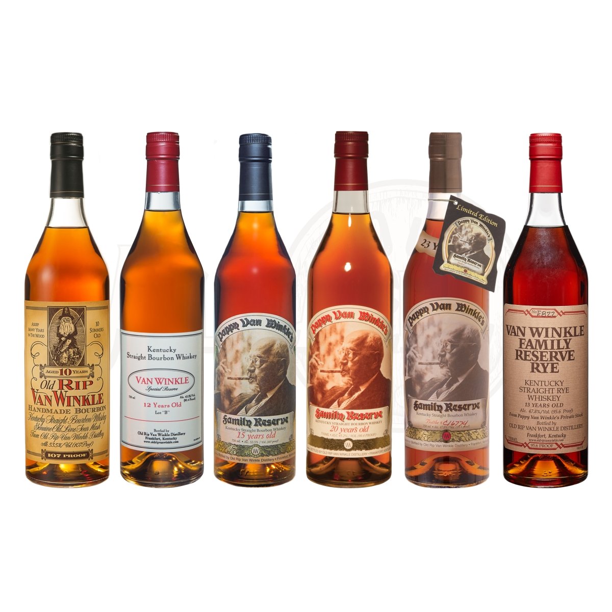 Pappy Van Winkle's Family Lineup Bourbon Collection Bundle - Allocated ...