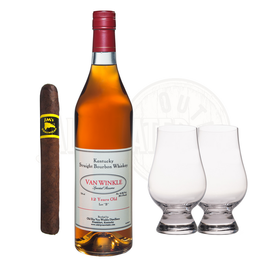 Pappy Van Winkle 12 Year Bourbon Set & Cigar Bundle – Allocated Outlet