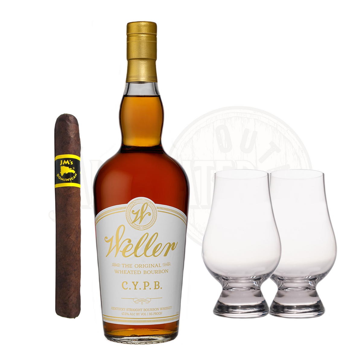 W.L. Weller C.Y.P.B. Bourbon Set & Cigar Bundle – Allocated Outlet